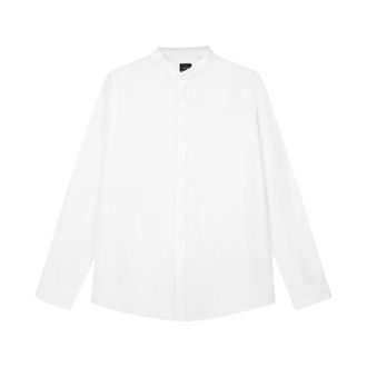A|X Armani Exchange Regular Fit Leinenhemd - - Shirts - Herren - Wei&szlig; - XL