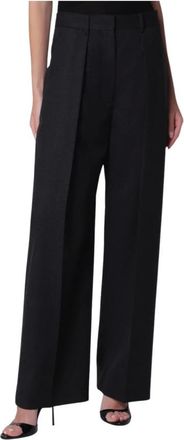 Victoria Beckham Femme, Pantalons, Gris, Taille: 36 FR Cecilia Trouser