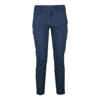 Dondup Perfekte Konus Rei&szlig;verschluss Hose - - Trousers - Herren - Blau - W30