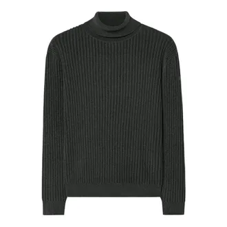 Roberto Ricci Design Pull Col Roul&eacute; Velours - Homme - Pulls - Vert - Taille: 2XL