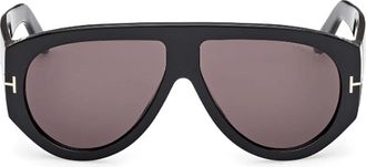Tom Ford Schwarze Sonnenbrille stilvolles Damenaccessoire - - Accessories - Damen - Schwarzk - 60 MM