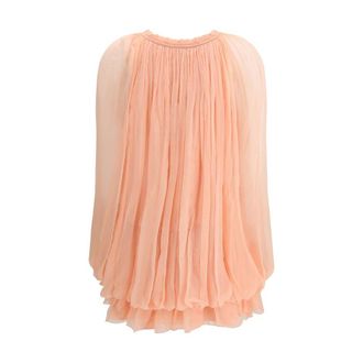 Chlo&eacute; Womens Multicolor Silk Casual Dress
