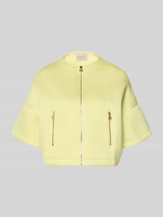 Rinascimento Jacke mit 1/2-Arm und Rei&szlig;verschlusstaschen