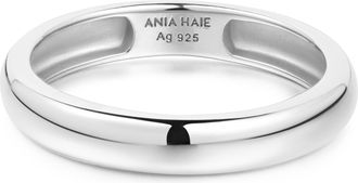 Ania Haie Damen Ring MISS TWINKEL aus 925 Sterling Silber, EU Größe: 54, inkl. Geschenkverpackung