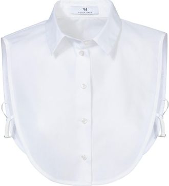 Peter Hahn Blusenkragen Peter Hahn weiss