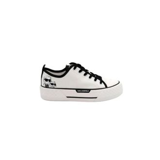 Karl Lagerfeld Kampus Max III Twin NFT Lo Lace - - Shoes - Damen - Wei&szlig; - 37 EU