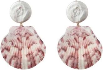 &Eacute;liou Femme, Accessoires, Blanc, Taille: ONE Size Isola Earrings