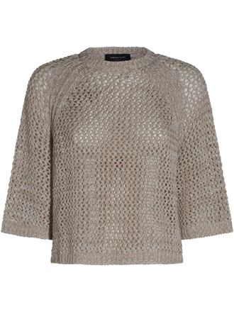 Fabiana Filippi haut en coton - Tons neutres