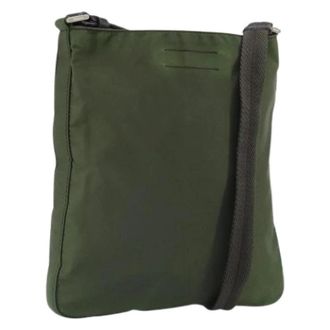 Prada Pre-owned Nylon Cross Body Bag - - Pre-owned - Damen - Gr&uuml;n - ONE SIZE