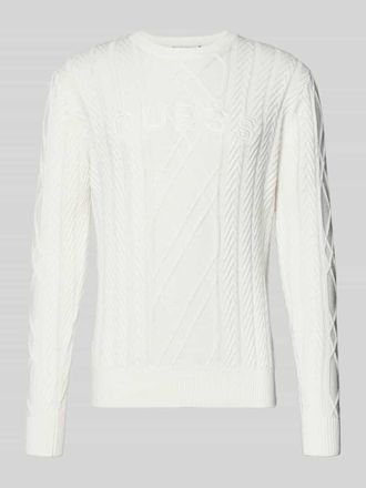 Guess Strickpullover aus Baumwoll-Modal-Mix