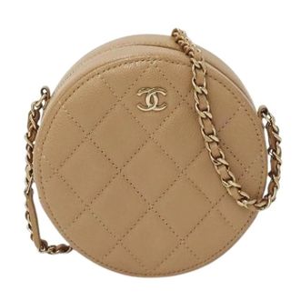 Chanel Sac bandouli&egrave;re Vintage Pre-owned - Femme - Pre-owned - Beige - Taille: ONE Size