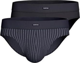 Impetus Pack de 2 Slips en Coton Stretch Essentials Bleu Marine - M