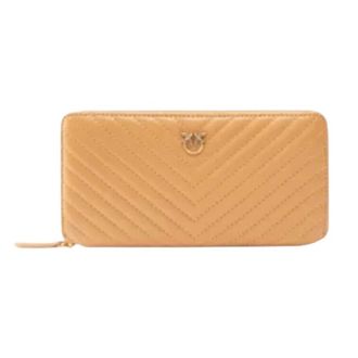 Pinko Ryder Zip Around Wallet - - Accessories - Damen - Gelb - ONE SIZE