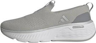 adidas Femme Cloudfoam GO Lounger Shoes Chaussures, MGH Solid Grey/Silver met/Cloud White, 38 EU