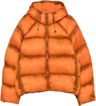 Daily Paper Clothing Veste matelass&eacute;e Raglan Sleeve Dias - Homme - Vestes - Orange - Taille: XL