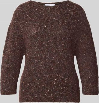 Rich & Royal Regular Fit Pullover in Strick-Optik