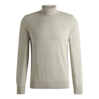 HUGO BOSS Rollkragenpullover - - Knitwear - Herren - Beige - L