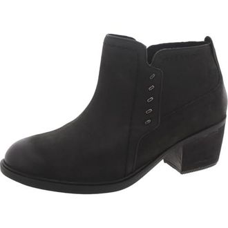 Clarks Femme Neva Lo Bottine Chukka, Cuir Noir, 37.5 EU