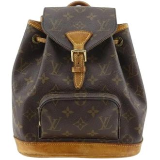 Louis Vuitton Pre-owned Mini Montsouris Monogram Rucksack - - Pre-owned - Damen - Braun - ONE SIZE