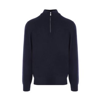 Brunello Cucinelli Herren, Strickwaren, Blau, MGr&ouml;&szlig;e