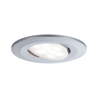 Paulmann 99932 Einbauleuchte LED Calla rund 1x6,5W Chrom matt schwenkbar