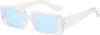 Generic Lunettes De Soleil Unisexes &Agrave; Monture Fine For Lext&eacute;rieur, Id&eacute;ales For Le Sport, Les Trajets Quotidiens Et Vacances(Blue)