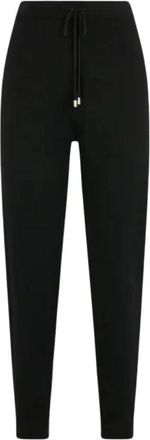 Liu Jo Femme, Pantalons, Noir, Taille: 40 FR Pantalon de jogging en maille