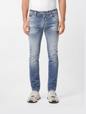 Philipp Plein Jeans Homme couleur Denim