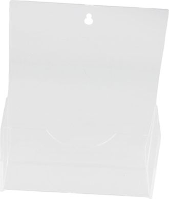 Artibetter Transparenter Acryl Prospekthalter mit Modernem Design Vielseitiger Desktop Organizer für Broschüren Magazine Dokumente Leichter Tragbarer Verkaufsstä