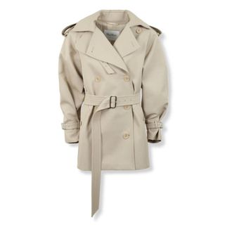 Max Mara Femme, Manteaux, Gris, Taille: 34 FR Spolverino Cacio
