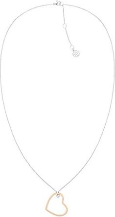 Tommy Hilfiger Jewelry Collier pour Femme en Acier Inoxydable avec Un Pendentif en Forme de Coeur - 2780759