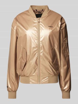 Khujo Bomberjacke mit Label-Print Modell ANEO