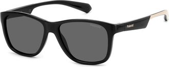 Polaroid Pld 8052/s 9HT/M9 BLACK IVORY Sunglasses Kid Polycarbonate, Standard, 47