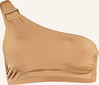 Max Mara Max Mara Beachwear One-Shoulder-Bikini-Top Alisia beige