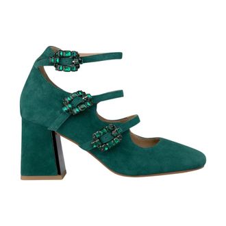 Alma En Pena Schnallenschuhe mit Absatz - - Shoes - Damen - Gr&uuml;n - 36 EU