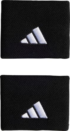 adidas Unisex Tennis Wristband Small, Black/Black/White, M