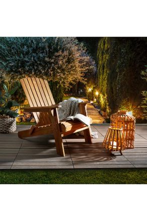 ambia GARDEN Gartensessel, Akazie, Holz, Akazie, vollmassiv, eckig, 73x93x91 cm, wetterfest, Gartenm&ouml;bel, Gartenst&uuml;hle, Gartenst&uuml;hle