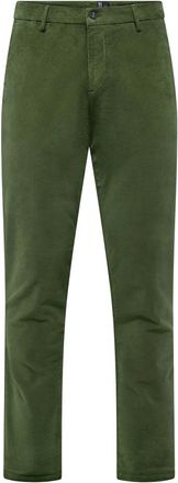 Bomboogie Homme, Pantalons, Vert, Taille: W36 Linee Slim Fit Chino