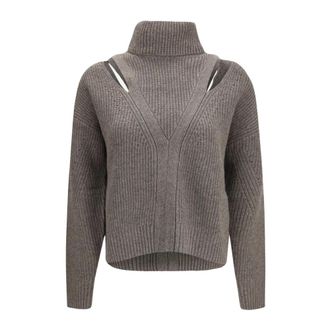 P.A.R.O.S.H. Rollkragenpullover - - Knitwear - Damen - Grau - XS