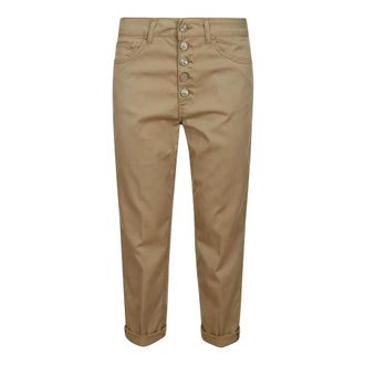 Dondup Cropped Hosen - - Trousers - Damen - Beige - W26