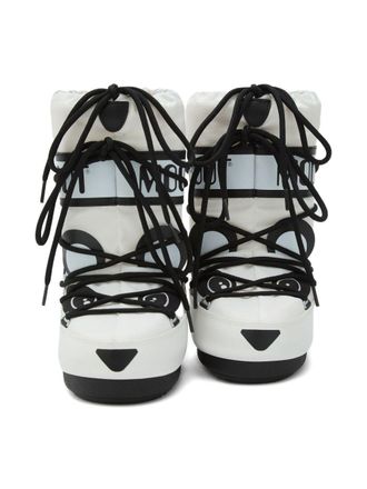 Moon Boot Kids Boots Icon White Polyester