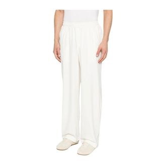 Emporio Armani Wollmischungs Hose - - Trousers - Herren - Wei&szlig; - S