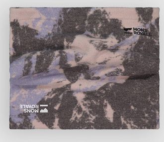 Mons Royale Pileup Wool Fleece Neck Warmer mtn camo moonstone