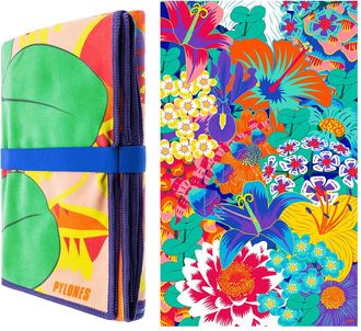 Pylones Body DS XL - Mikrofaser-Handtuch - Blumenstrau&szlig; 110 x 180 cm