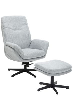 CARRYHOME Relaxsesselset, Grau, Metall, Textil, 75x103x85 cm, erweiterbar (Typenauswahl), Liegefunktion, Relaxfunktion, Wohnzimmer, Sessel, Relaxsessel