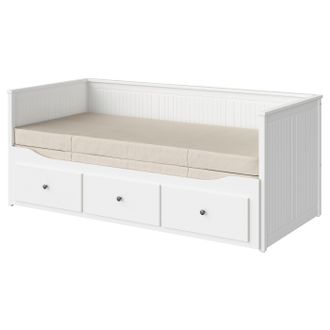 IKEA HEMNES Tagesbett/3 Schubladen/2 Matratzen
