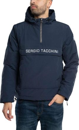 Sergio Tacchini Herren In Pullover Jacke, Navy/White, S