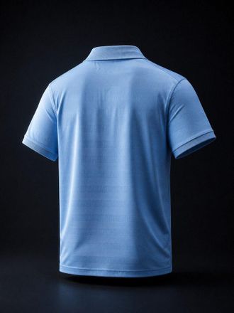 BMW Poloshirt BMW Herren Poloshirt Performance Hellblau