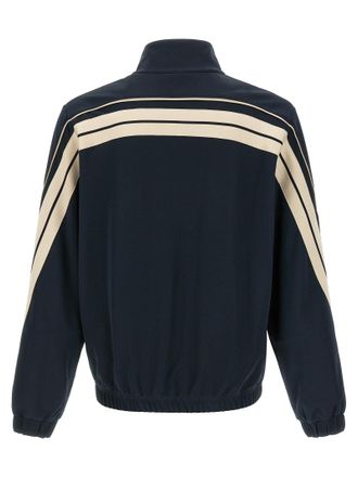 Palm Angels Technical Track Jacket - Navy