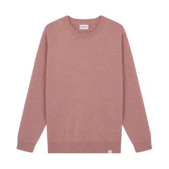 Nowadays Rundhals-Strickware - - Knitwear - Herren - Rosa - 2XL